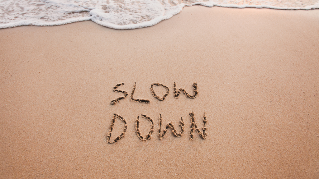 Slowing Life Down - Christian Minimalism